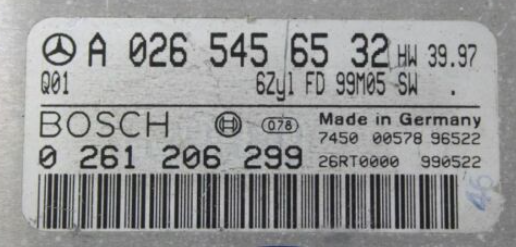 2000-2008 Mercedes-Benz E55 AMG 2.5L V8 Engine Control Unit ECM ECU ...